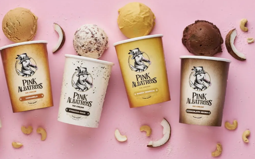 Pink Albatross wows Spaniards with plant-based ice cream - Viable Earth