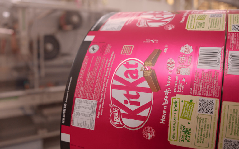 KitKat gets packed in 30 per cent recycled soft plastic paper - Viable ...