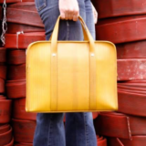 These luxury bags are made from of recycled fire hoses and parachutes ...